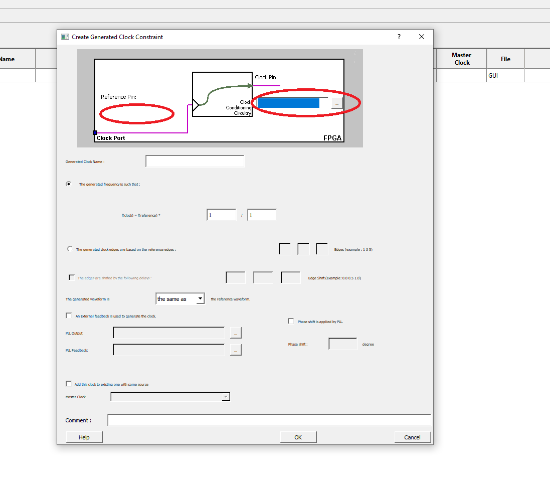 How To Use Create Generated Clock Constraints Gui In Libero Soc V20222 
