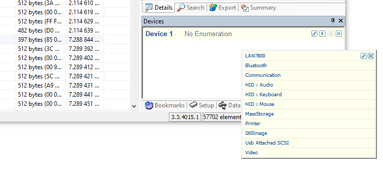 Configuring Ellisys Usb Protocol Traces Without Enumeration Details To Decode Device Class