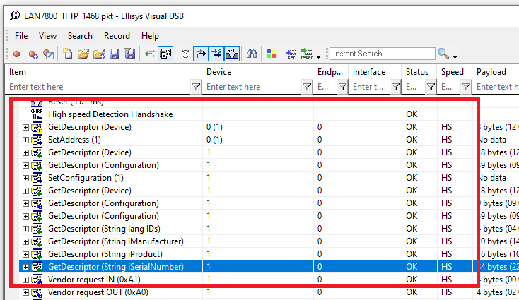 Configuring Ellisys Usb Protocol Traces Without Enumeration Details To Decode Device Class